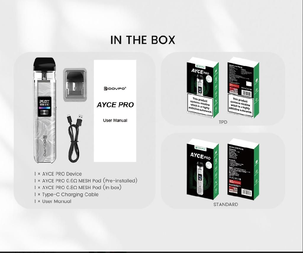 DOVPO Ayce Pro Pod Kit - Star vape